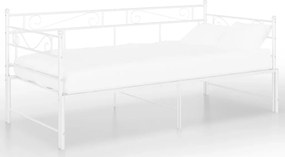 vidaXL Rám vysouvací postele/pohovky kovový 90 x 200 cm [324771] Barva: Černá