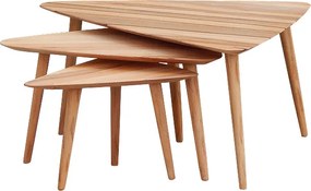 Konferenční stolky TRIPLE BUK (na výběr více variant)