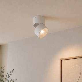 Moderní přisazené bodové svítidlo bílé GU10 50 mm naklápěcí - Echo