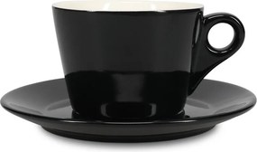 Černý porcelánový podšálek ø 16,5 cm Barista – BonBistro