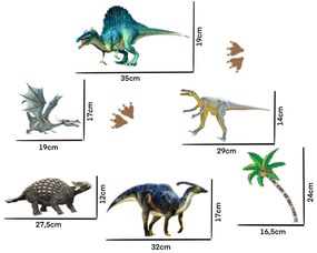 Set samolepek "Dinosauři"