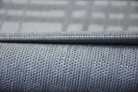 Kusový koberec SCANDI 18216/051 - pásy kostkovaný