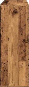 Dělicí stěna old wood 100 x 33 x 94,5 cm kompozitní dřevo 3309481