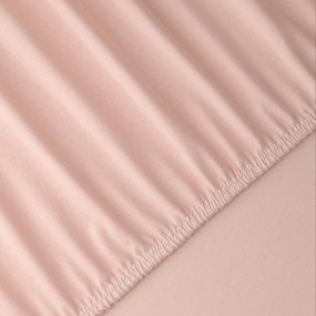 Florella Prostěradlo Avance Jersey 45 Rosé, 90-100x200 cm