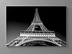 Liox Černobílý obraz Eiffelova věž Rozměr: 60 x 40 cm