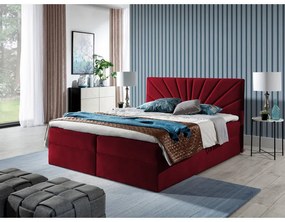 Kontinentální postel Borneo 4, Rozměr postele: 180 x 200 cm, Barva:: Kronos 34