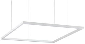 Ideal Lux LED Závěsné svítidlo Oracle Slim square, Ø 70 Barva: Černá
