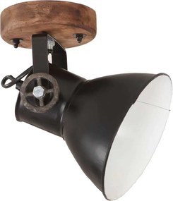 Industriální nástěnné/stropní lampy 2 ks černé 20 x 25 cm E27 320514