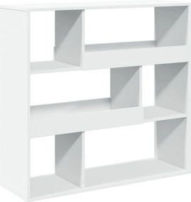 Dělící stěna bílá 100 x 33 x 94,5 cm kompozitní dřevo 3309474