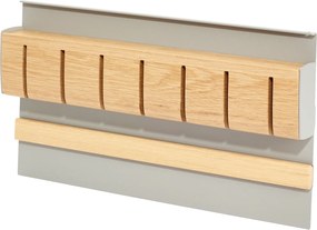 Kesseböhmer Linero Mosaiq magnetický držák nožů v dřevěném provedení: titanově šedá