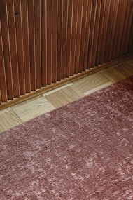 VM-Carpet | Koberec Basaltti - Červená / Ø 133 cm