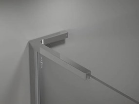 Mexen Kioto-X L sprchová stěna Walk-in 70 x 200 cm, transparentní 10 mm, chrom - 800-070-107-01-00-X