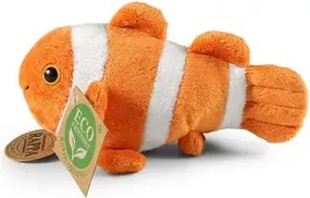 RAPPA Plyšová ryba klaun očkatý 14 cm / ECO-FRIENDLY / od 0 let