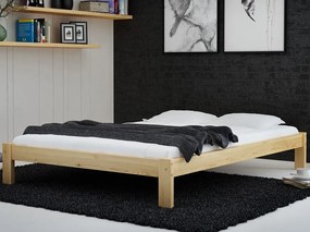 Magnat Borovicová postel Lyssa 120x200 cm - Bezbarvá
