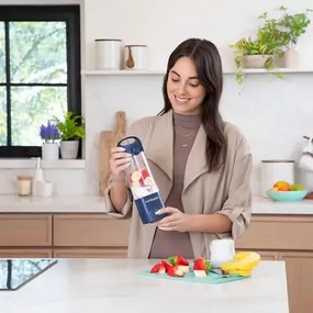 Nutribullet Portable NBP003NBL tmavě modrá (navy) / 0,475 l / aku (USB