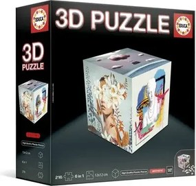 EDUCA 3D Puzzle kostka Estetika / 216 dílků / od 14 let