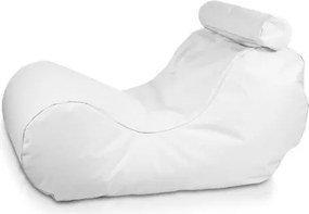 Sedací vak Lehátko XL polyester TiaHome - bíla