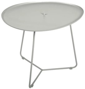 OnaDnes -20% Světle šedý kovový konferenční stolek Fermob Cocotte 44 x 55 cm