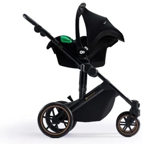 KINDERKRAFT SELECT - Kombinovaný kočárek 3v1 PRIME 2 Premium Venezian black