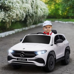 HOMCOM Dětská elektrická vozidla Elektrické auto na dálkové ovládání, dětské auto s MP3 přehrávačem, světlomety, dětské vozidlo, pro děti od 3 do 8 l…