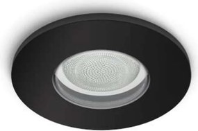 Philips Hue Xamento - Chytré zápustné LED svítidlo, černá 929003812601