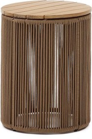 Kulatý zahradní odkládací stolek ø 40 cm Mesa – Kave Home