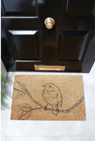 Rohožka z kokosového vlákna 40x60 cm Pencil Robin – Artsy Doormats