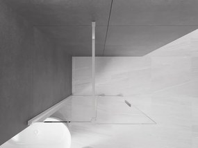 Mexen Velar sprchová stěna posuvná Walk-in 70 x 200 cm, transparentní 8 mm, chrom - 871-070-000-03-01