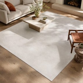 Bílý koberec Universal Fox Liso, 160 x 230 cm