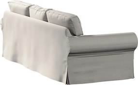 Potah na pohovku IKEA  Ektorp 3-místná, rozkládací STARÝ MODEL PIXBO barva šedá látka pletený vzor