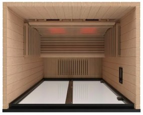 Sentiotec finská infrasauna ONNI small 1300x1040x2000mm