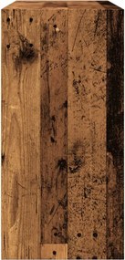 Příborník old wood 102 x 37 x 75,5 cm kompozitní dřevo 3318724