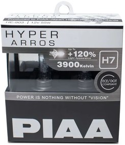 Autožárovka piaa hyper arros 3900k h7 - o 120 procent vyšší svítivost, zvýšený jas