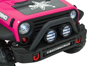 Ramiz Auto Jeep BEAST 4x4 růžové