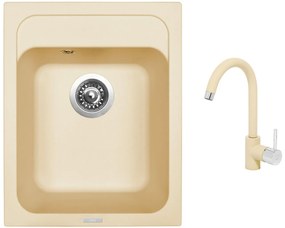 Set Sinks CLASSIC 400 Sahara +baterie Sinks MIX 35 Sahara