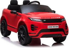 LEAN CARS Elektrické autíčko Range Rover Evoque červené