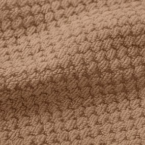 Goldea bavlněný froté ručník / osuška micro pure - skořicový 50 x 100 cm
