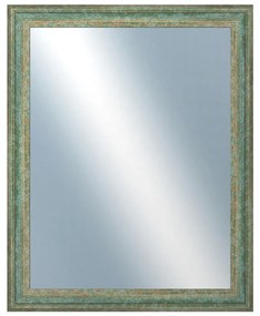 DANTIK - Zarámované zrcadlo - rozměr s rámem cca 40x50 cm z lišty LYON zelená (2706)