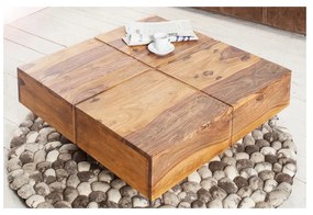 Massive home | Konferenční stolek BOLT 80 CM masiv sheesham