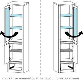 Obývací stěna s komodou MONTANA | 320 + 100 cm | dub trufla