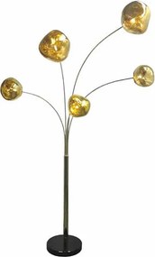 Designová stojanová lampa Hanzila 200 cm zlatá