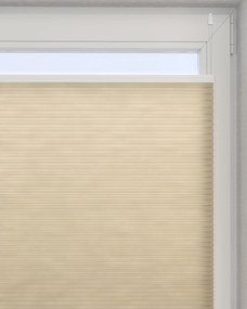 Plisé roleta na míru Honeycomb barva šedá látka poloprůhledná
