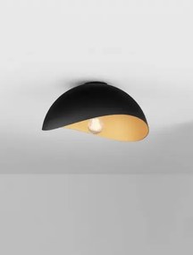 LED černo-zlaté designové stropní svítidlo Opsi 30