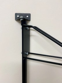 Natáčecí stojan na zeď pro jedno kolo KACERLE KS-750 Pro šířku pláště kola: do 6 cm (2,4") standardní horská kola, Varianta: bez oka k uzamčení