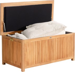 Teak zahradní úložný box Odessa 140X77X63 – teaková