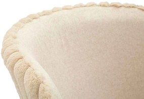 Designová barová židle Bechora II krémová