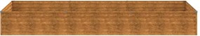Zahradní vyvýšený záhon 291 x 100 x 36 cm cortenová ocel 151995