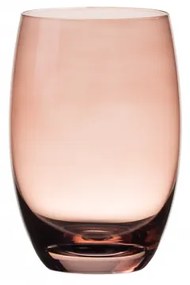 Lunasol - Sklenice Tumbler burgundy 460 ml, 6 ks - Optima Glas Lunasol (322836)