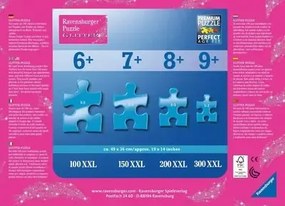 Ravensburger Třpytivé puzzle Úžasní jednorožci / 100 dílků / od 6 let