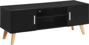 vidaXL Marketos TV stolek černý 120 x 40 x 46 cm MDF